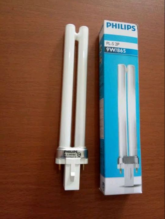 Philips PL-S 9W/865 2 Pin PL-S 2P 9W/865 Cool Daylight 2 pin | Lazada PH