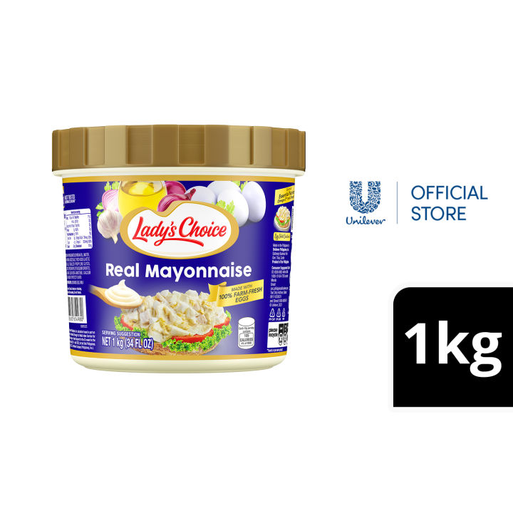 Lady's Choice Real Mayonnaise Regular 1KG | Lazada PH