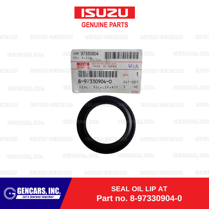 Isuzu Seal Oil Lip Automatic Trans for Alterra /Dmax 2005-2007 ...
