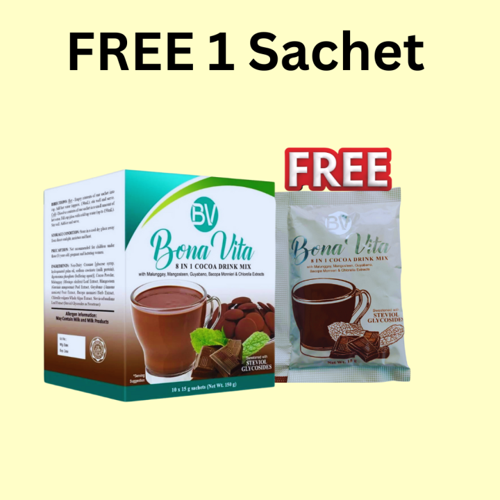 Bonavita Choco Flavor ( 1 Box + 1 Sachet Free ) | Lazada PH
