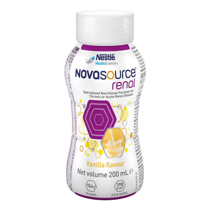 NOVASOURCE Renal Vanilla Bottle 200ml | Lazada PH