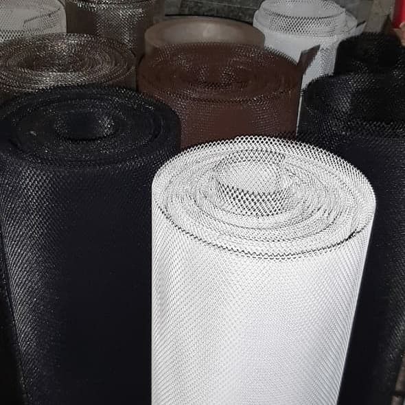 1 Roll Kawat Nyamuk Jaring Parabola Baja Galvanis / Kawat Ram Mesh ...