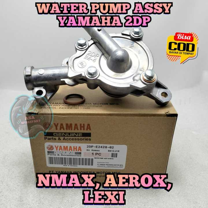WATER PUMP POMPA AIR RADIATOR ASSY ASLI ORIGINAL YAMAHA 2DP MOTOR NMAX ...