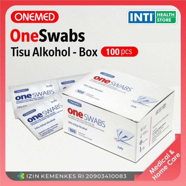 OneMed | Oneswab / Tisu Alkohol / Antiseptik | Lazada Indonesia