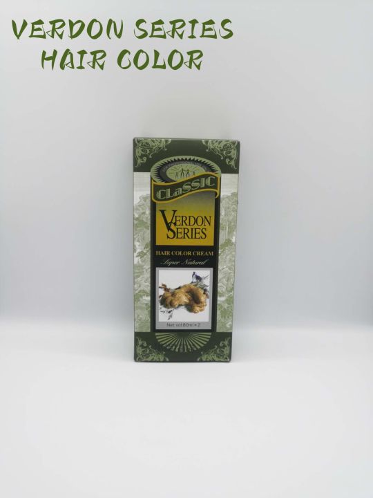 Verdon Series 2in1 Hair Color 80ml x 2 multiple colour | Lazada PH