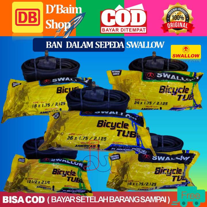 Murah Lebay,,,,,,,,! Ban Dalam Sepeda Swallow | Lazada Indonesia