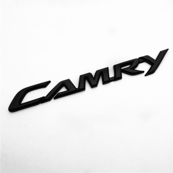 Car decoratio Toyota CAMRY Matte black logo sticker tail logo body logo ...