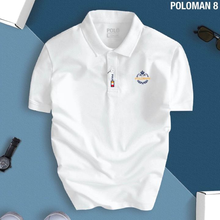 Áo Phông POLOMAN hoạ tiết mới nhất, chất liệu cao cấp, chuẩn form, trẻ ...