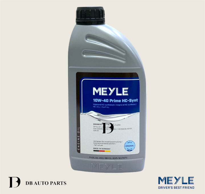 MEYLE ENGINE OIL 1L 10W40 MERCEDES BENZ BMW VOLKSWAGEN (0140210050 ...