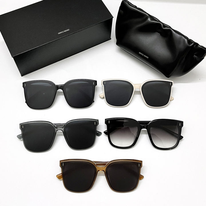 ใหม่ GM ยี่ห้อ GENTLE FRIDA แว่นตากันแดด Big Square Acetate Polarized ...