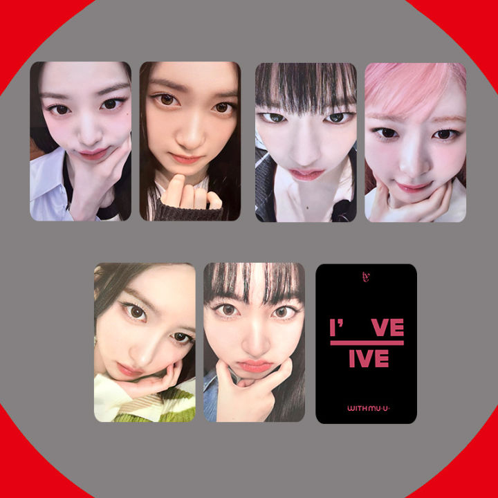 IVE ALbum I've IVE With Mu U Photo Cards IVE Soundwave IAM Photo Cards Kpop Ive Wonyoung LIZ ...