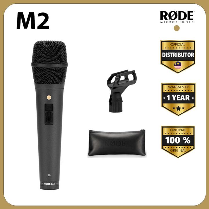 RODE M1 / M2 Professional Condenser Handheld Cardioid Dynamic ...