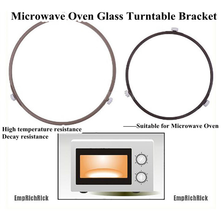 Ministar Microwave Oven Glass Turntable Bracket Base Tray Rotating Ring ...