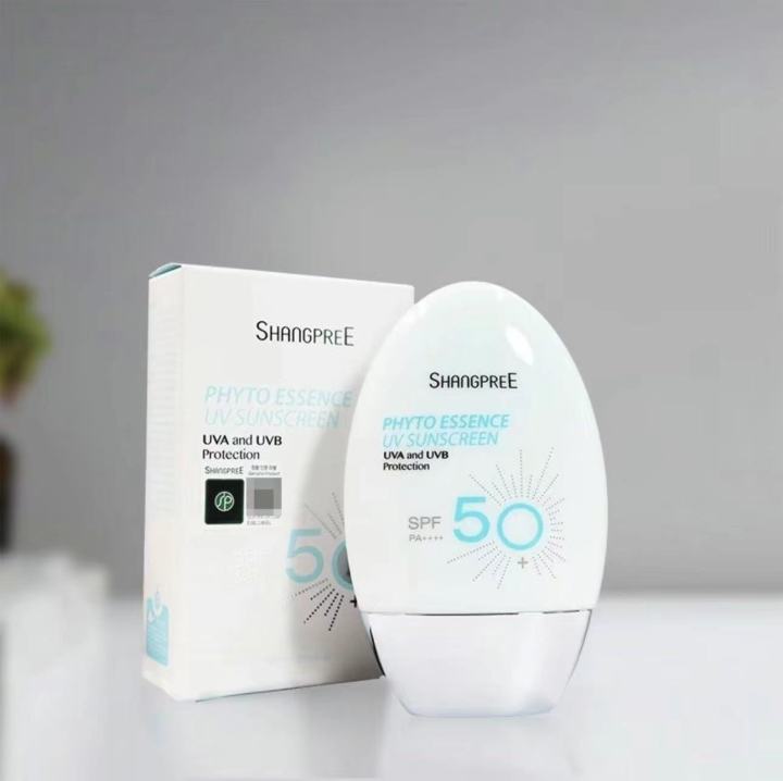 SHANGPREE SPF50/PA++++ 60ml ครีมกันแดดเนื้อ บางเบาปกป้องผิวจากมลภาวะ ...