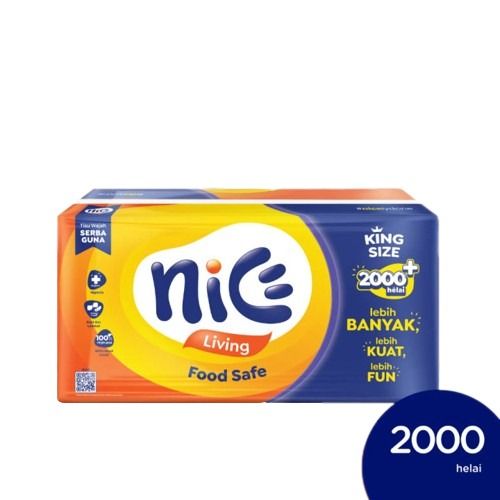NICE Tissue 2 Ply 1000 gram / Tisu Nice Facial Tissue by NATURNIC ...