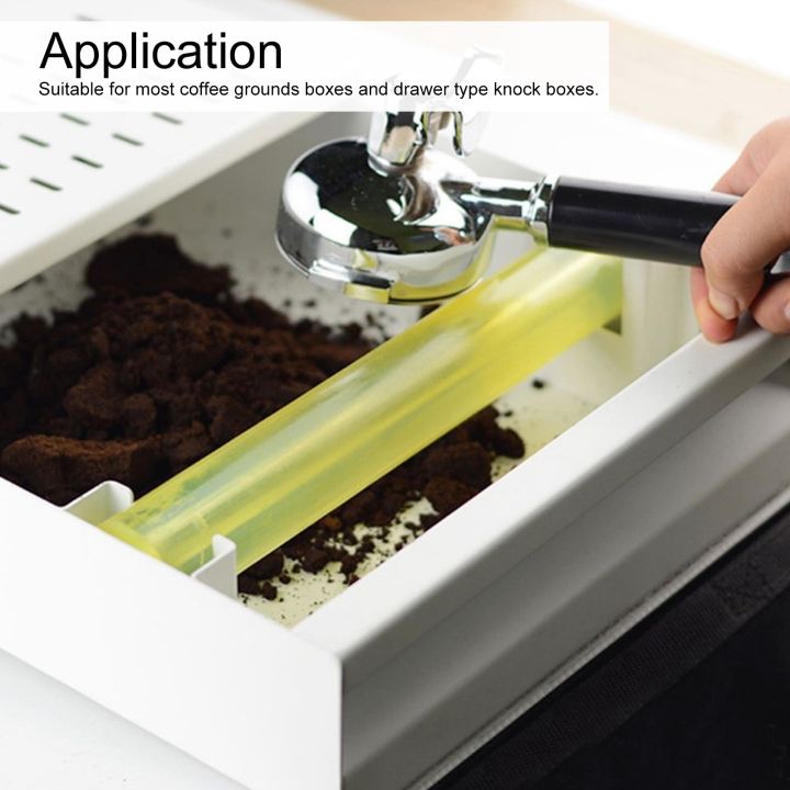 Coffee Ground Box Rod Exquisite Durable 9.3inch Coffee Waste Bin Bar ...