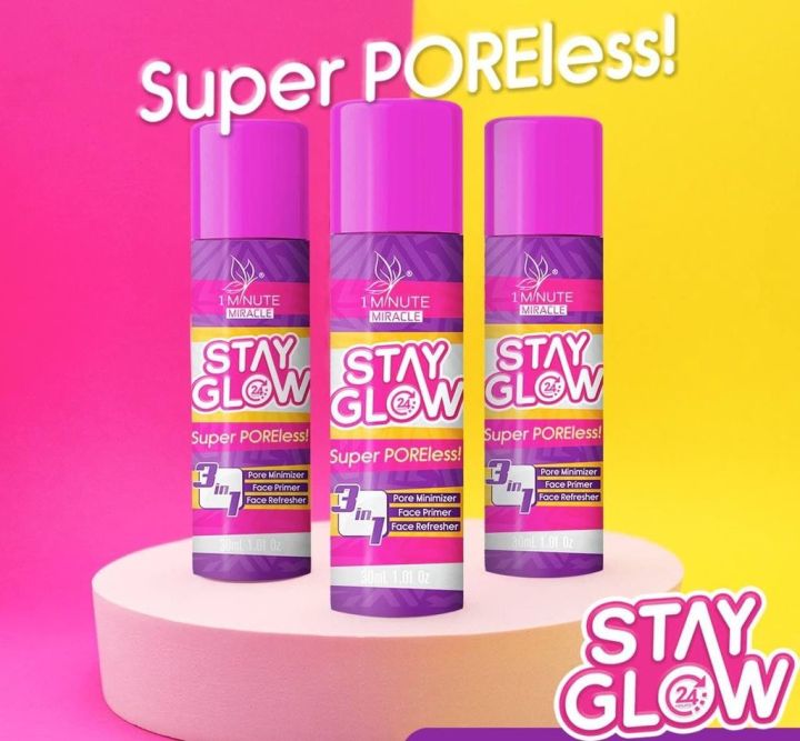 1 MINUTE MIRACLE STAY GLOW 💯ORIGINAL | Lazada