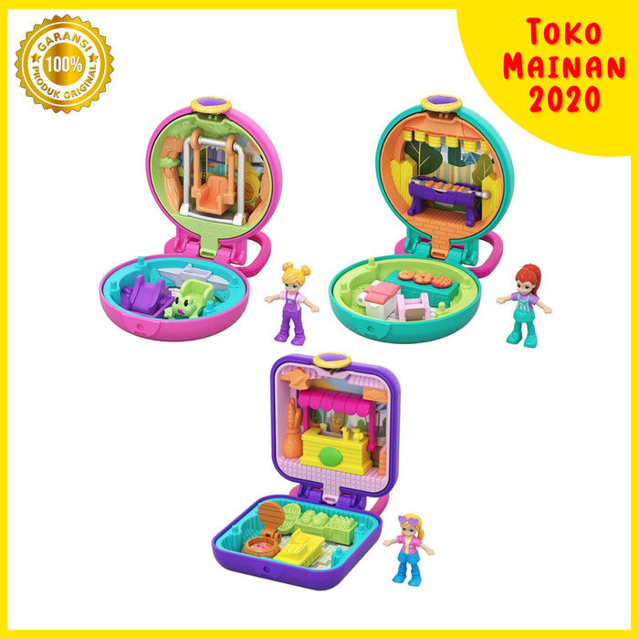 Polly Pocket Tiny Compact Ori - Mainan Anak GKJ39 | Lazada Indonesia