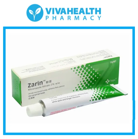 Zarin 2% Antifungal Cream 15g | Lazada Singapore