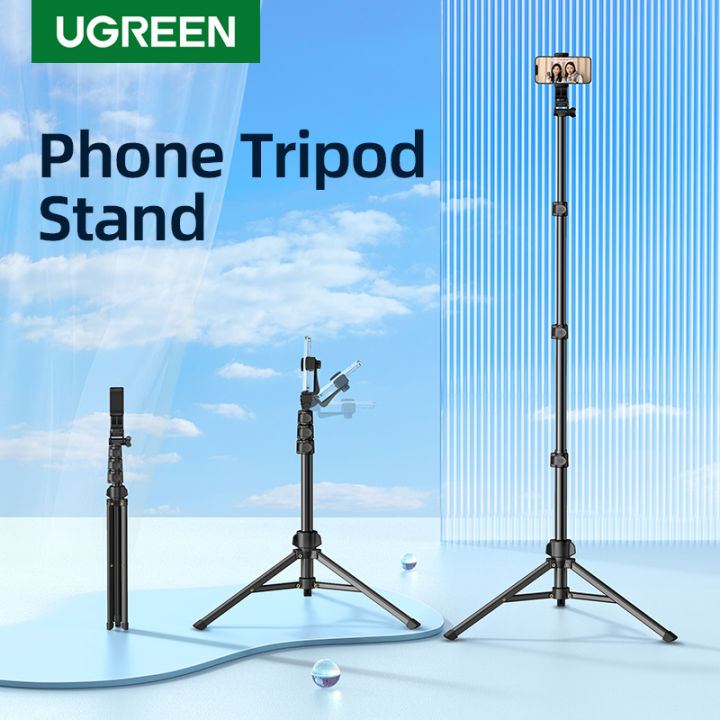 UGREEN Aluminum Tripod for 4-7.2 inches Phones LIVE Streaming Tripod ...