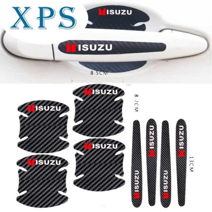 Xps ป้องกันที่จับประตูรถคาร์บอนไฟเบอร์8 Isuzu D-Max V-Cross Mu X ...