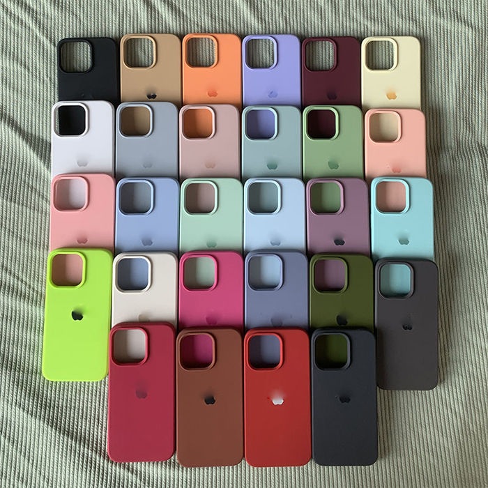 MAGOOER Original Liquid Silicone Microfiber Cloth Velvet Phone Case ...