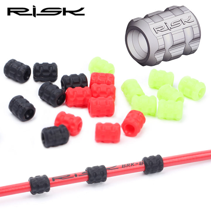 RISK Bicycle Sleeve Rubber Cable Protector for Pipe Line Tube Brake ...