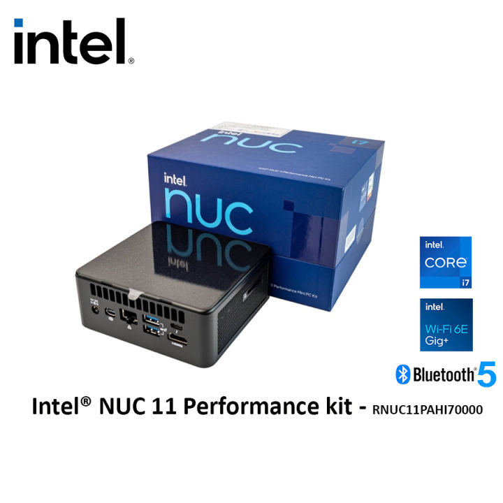 INTEL NUC11 Performance kit 11GEN INTEL CORE I7 - RNUC11PAHI70000 | Lazada