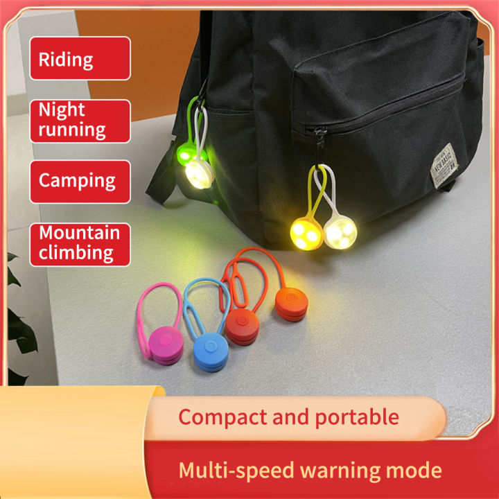 YULEFISH Bicycle Tail Light Warning Light Cycling Signal Warning Lights ...