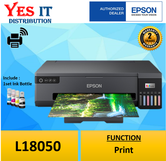 EPSON ECOTANK L14150 / L15150 / L18050 A3 ALL-IN-ONE INKTANK A3 PRINTER ...