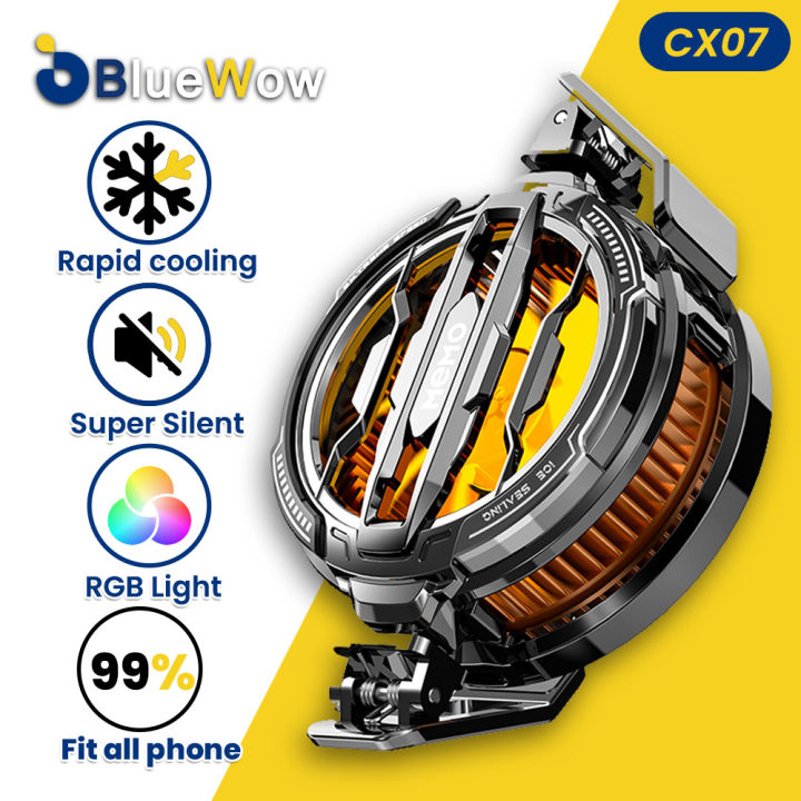 BlueWow เครื่องหล่อเย็นแรงแม่เหล็กโทรศัพท์ CX07พัดลมทำความเย็นสำหรับ ...