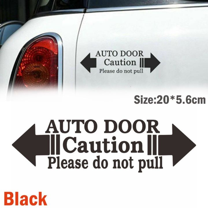 【AUTOSTORE】 Protect Your Vehicle with Auto Door Warning Caution Sticker ...
