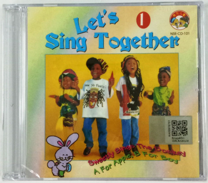 Let's Sing Together Vol.1 - 30 Children Nursery Rhymes CD | Lazada