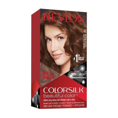 Revlon Colorsilk Medium Chestnut Brown #46 | Lazada PH
