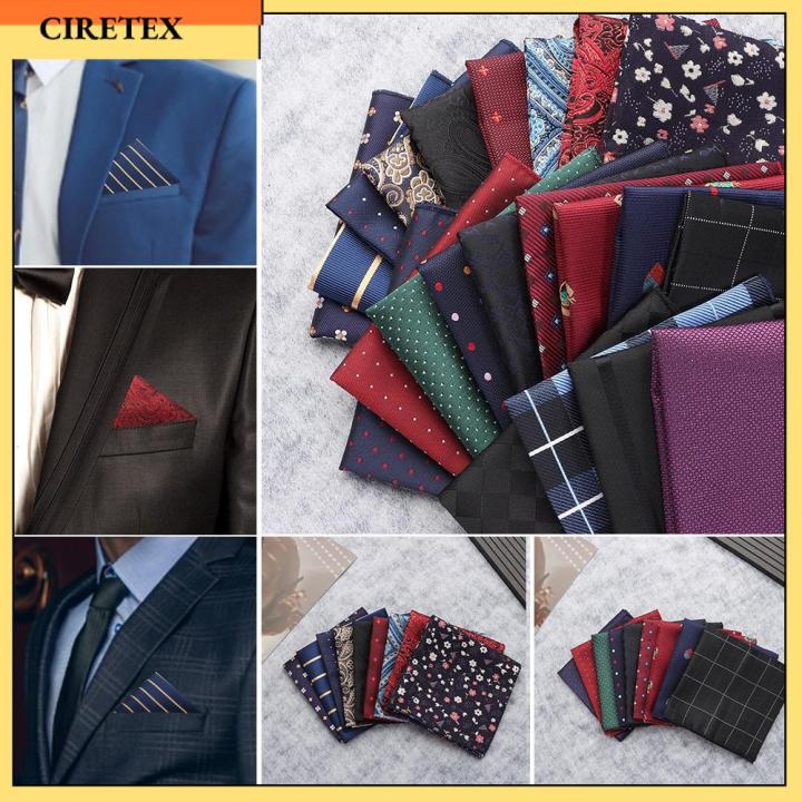 GAOL RESPONSE63SE7 Casual Floral Satin Pocket square Hankies Chest ...