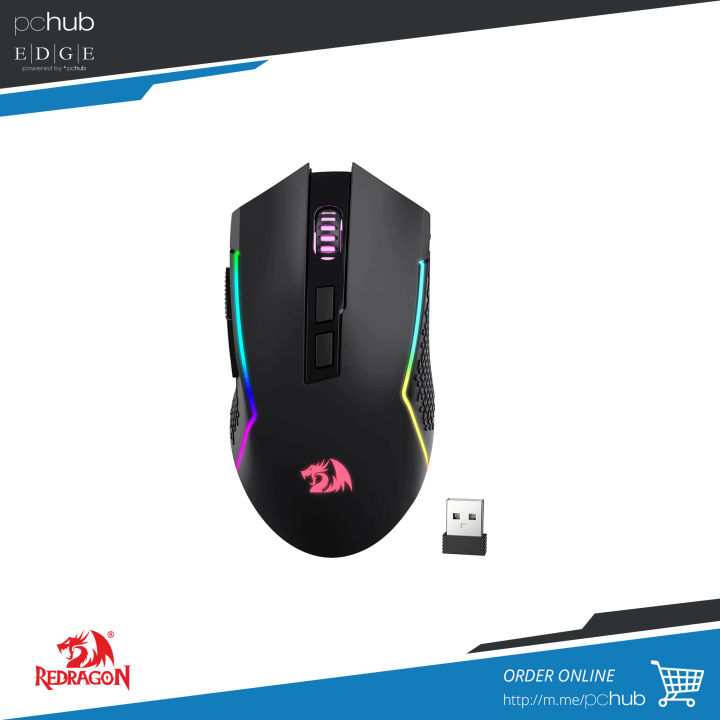 Redragon Trident M693 RGB, black, 3 mode wireless gaming mouse | Lazada PH