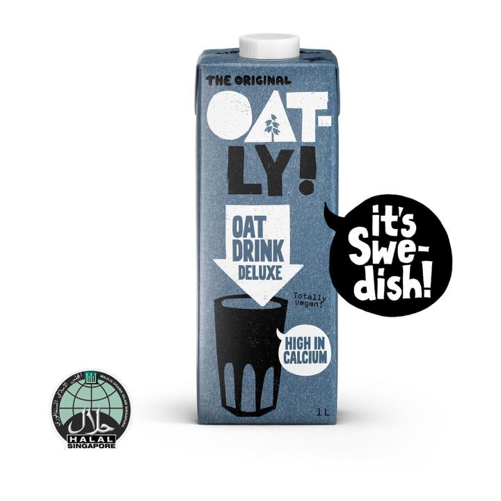 Oatly Dairy Free Deluxe High Calcium Oat Milk Drink 1L | Lazada Singapore