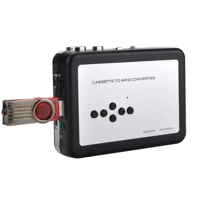 Ezcap USB Cassette Tape Music Audio Player to MP3 Converter USB ...