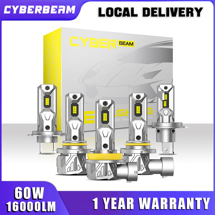 CyberBeam C8 car light 60W 16000LM 1:1 LED headlight bulbs for Car ...