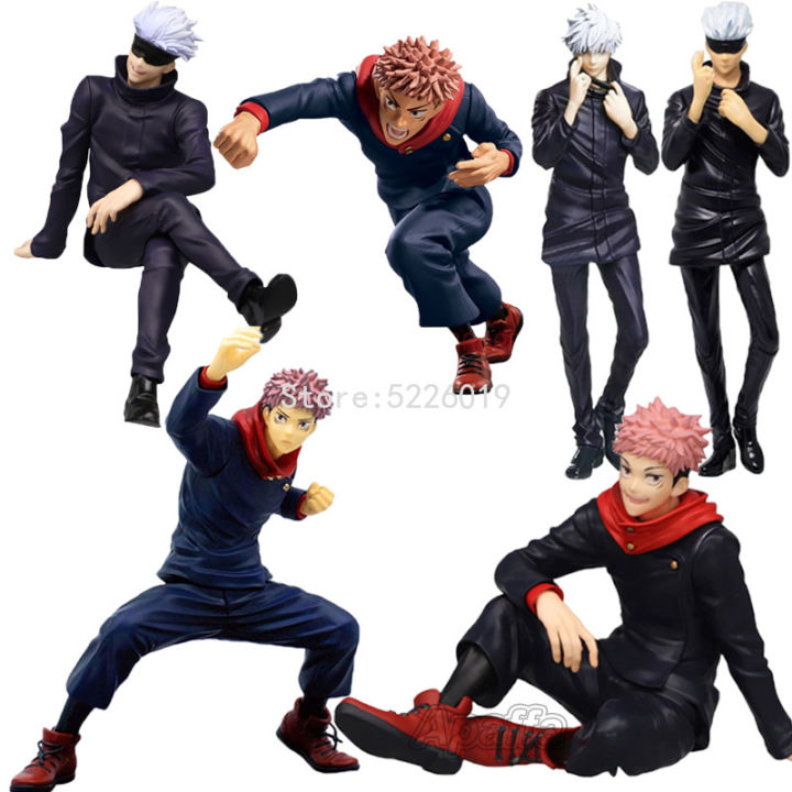 5 Styles Anime Jujutsu Kaisen Figure Itadori Yuji Action Figure Gojo ...