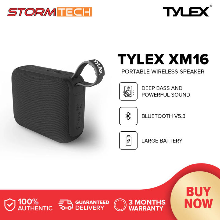TYLEX XM16 Portable Wireless Speaker | Bluetooth 5.3 | HD Speaker ...