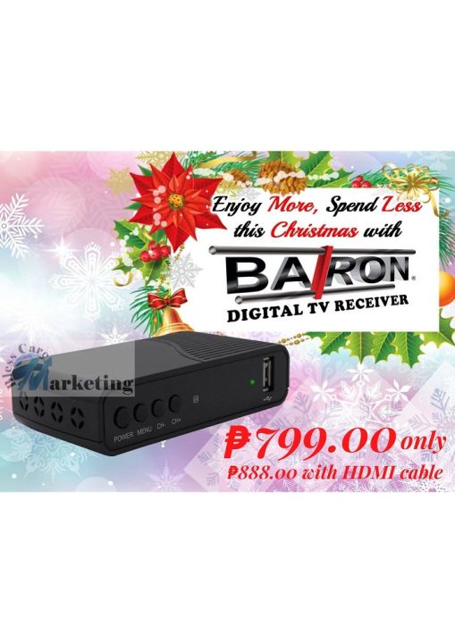 Original and Authentic Baron Digital TV Receiver with HDMI cable ...
