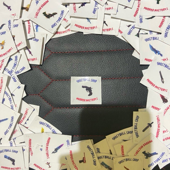 Stiker Elderwood Revolver Godly Mm2 Trade Murder Myster 2 | Lazada ...