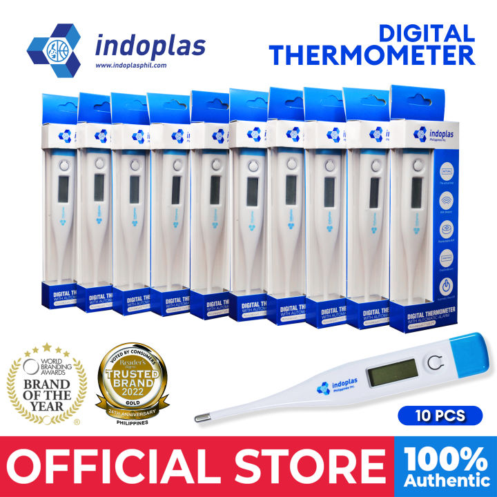 Indoplas Digital Thermometer - DT104 10's | Lazada PH