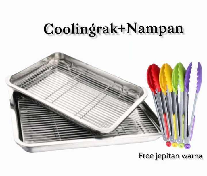 Collingrak Dan Wadah minyak peniris makanan Ukuran 36x25 berbahan ...