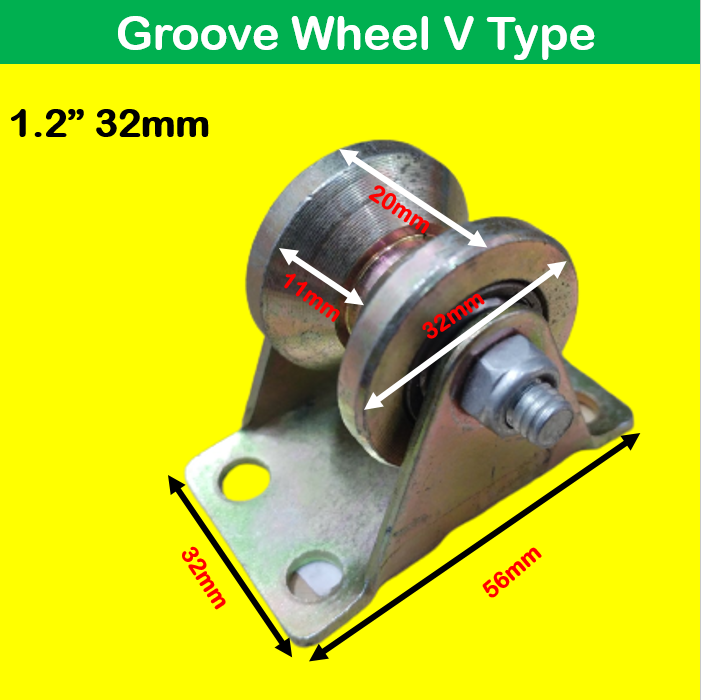 Mago Machinery Groove Wheel V Type | Lazada PH