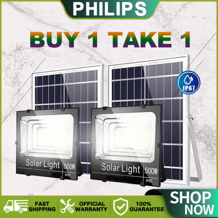 PHILIPS Original Solar Light Heavy Outdoor Led Solar Flood Light ...