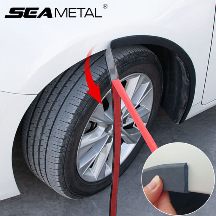 Car Rubber Seal Strip Car Wheel Eyebrow Protector Strips Universal Car ...