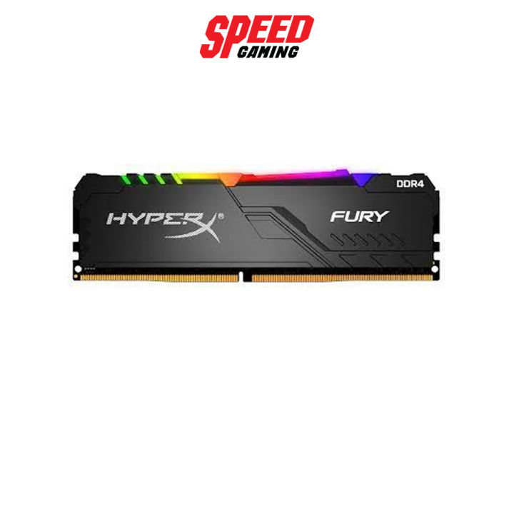 16GB (8GBx2) DDR4/3600 RAM PC (แรมพีซี) KINGSTON HyperX FURY RGB (HX436C17FB3AK2/16) By Speed ...