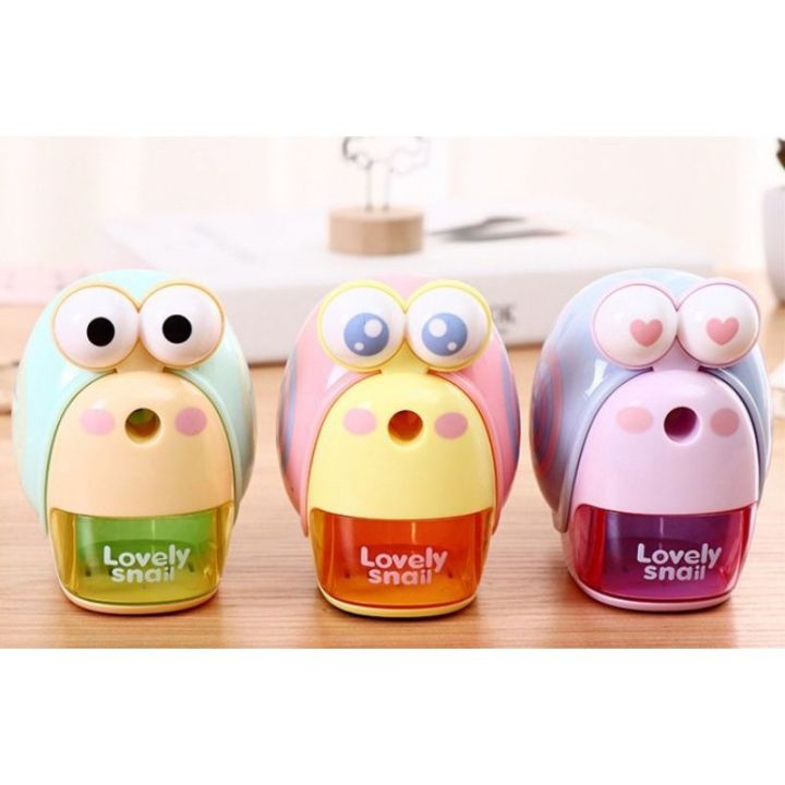 [ABELLISTORY] Kids School Stationery Larva 2 in 1 & Snail Pencil ...